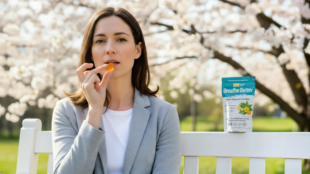 Breathe Better™ Botanical Lozenges | Organic Seasonal Allergy Support ...