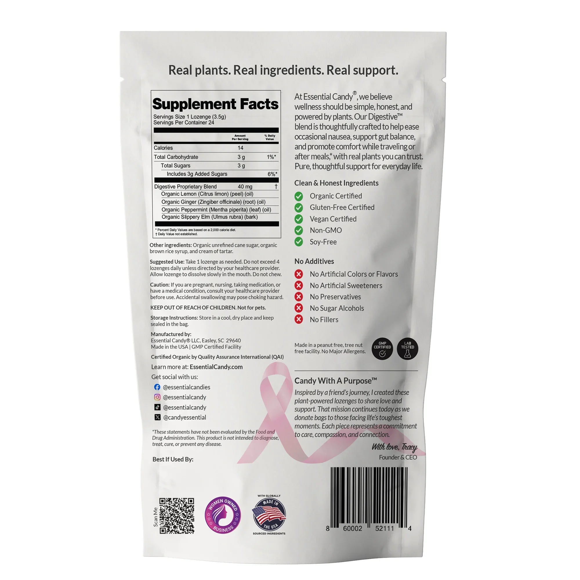 Digestive Blend™ Botanical Lozenges | Occasional Nausea Support ...